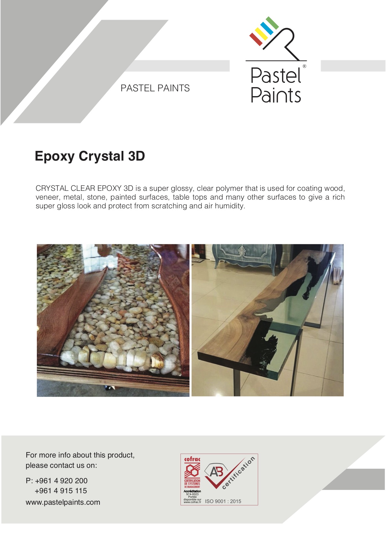 Our Latest Products - Pastel Paints